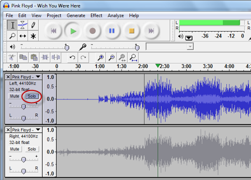 How to increase volume in one channel of stereo MP3 files